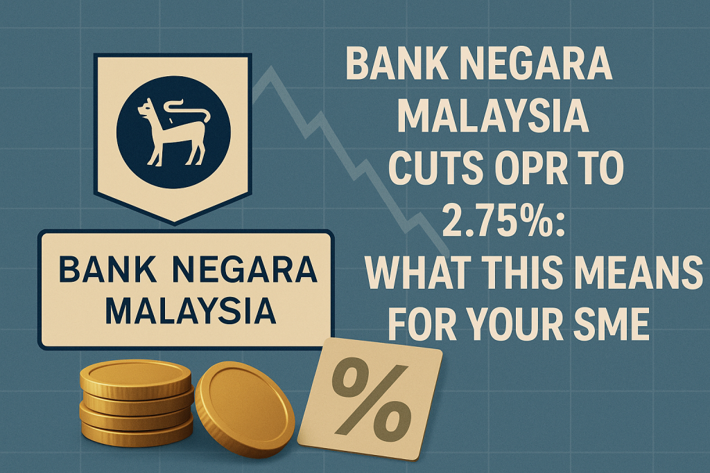 Bank Negara Malaysia Cuts OPR to 2.75%: What This Means for Your SME ...